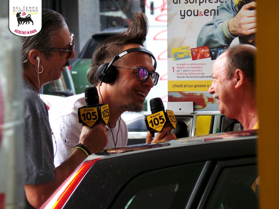 Pizza e Mitch "Nel tempo di un pieno" - Foto 1 di 17 - Radio 105