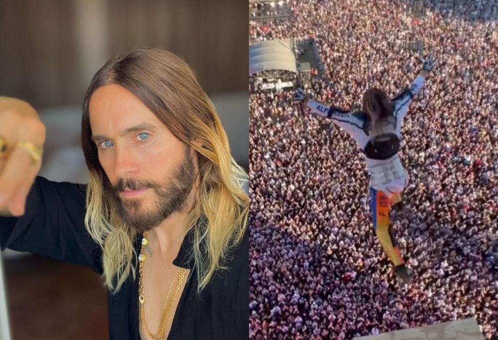 Jared Leto: al live sale sul palco facendo bungee jumping - Radio 105