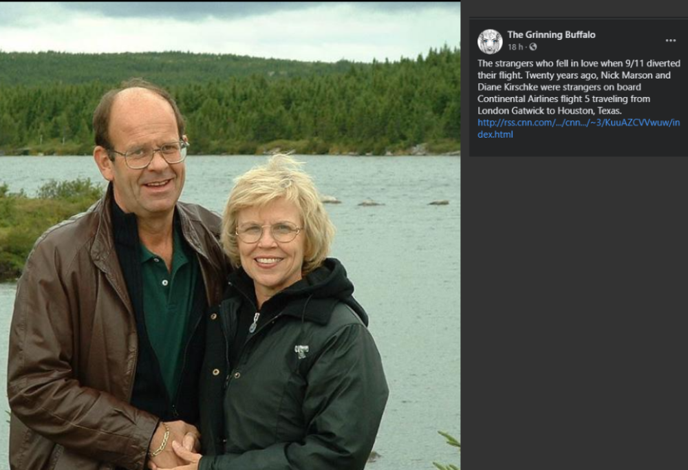 Nick Marson e Diane Kirschke: innamorati su un volo deviato dell’11 ...