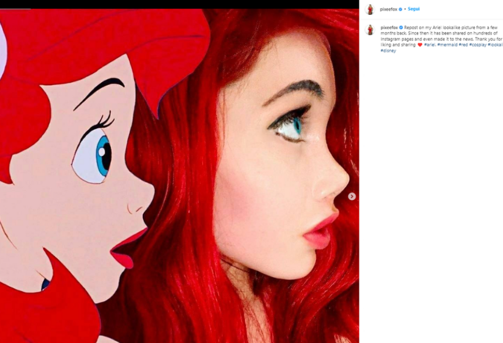 A 27 anni ha fatto 200 interventi per diventare un cartone animato ...