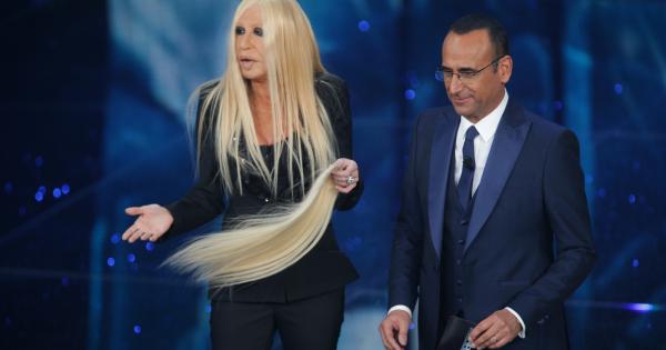 Sanremo 2016, Virginia Raffaele è Donatella Versace "che perde i pezzi ...