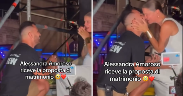Alessandra Amoroso si sposa: la proposta sul palco a Lecce - Radio 105
