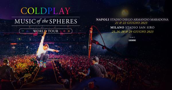 Partecipa al concorso e prova a vincere la "live experience" dei Coldplay - Radio 105