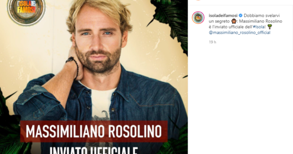 Massimo Rosolino sarà l'inviato dell'Isola dei Famosi condotta da Ilary ...