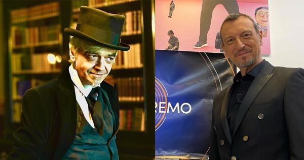 I messaggi di Morgan ad Amadeus dopo l’esclusione dalla giuria di ...