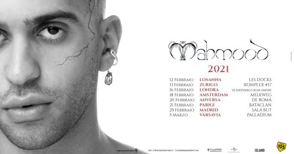 Mahmood: rinviate al 2021 le date previste ad aprile e maggio in Europa ...