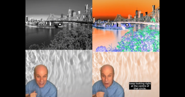 Tiktok: una sconcertante illusione ottica mostra colori che non esistono - Radio 105