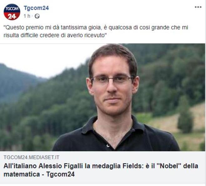 Dopo 44 anni un italiano vince la medaglia Fields, il Nobel della ...